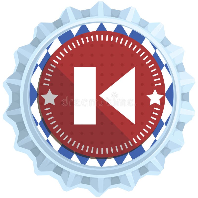 Previous Track Button. Vector Illustration Decorative Design Stock ...