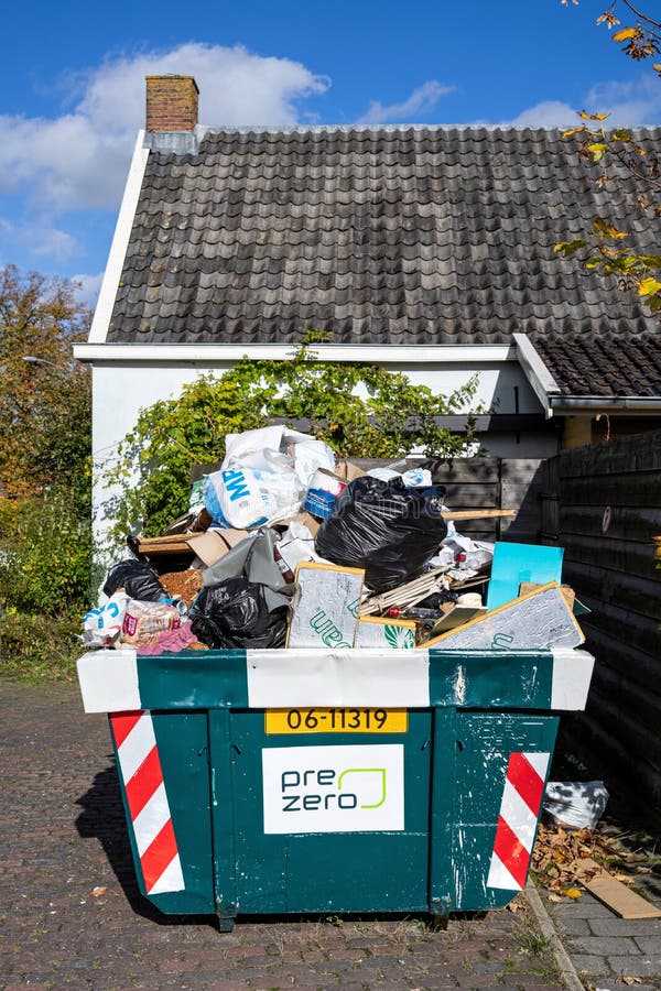 PreZero container editorial stock image. Image of recycling - 260008224