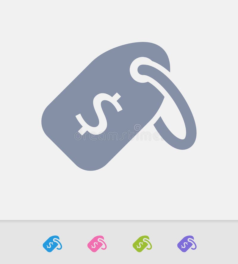 Prezzo Da Pagare - Icone Del Granito Illustrazione Vettoriale ...