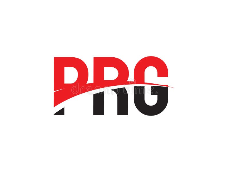 PRG Letter Initial Logo Design Vector Illustration Stock Vector ...