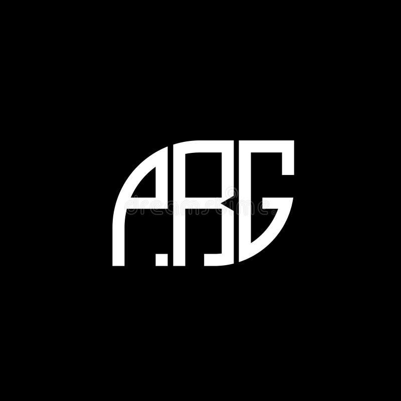 PRG Letter Logo Design on Black Background.PRG Creative Initials Letter ...