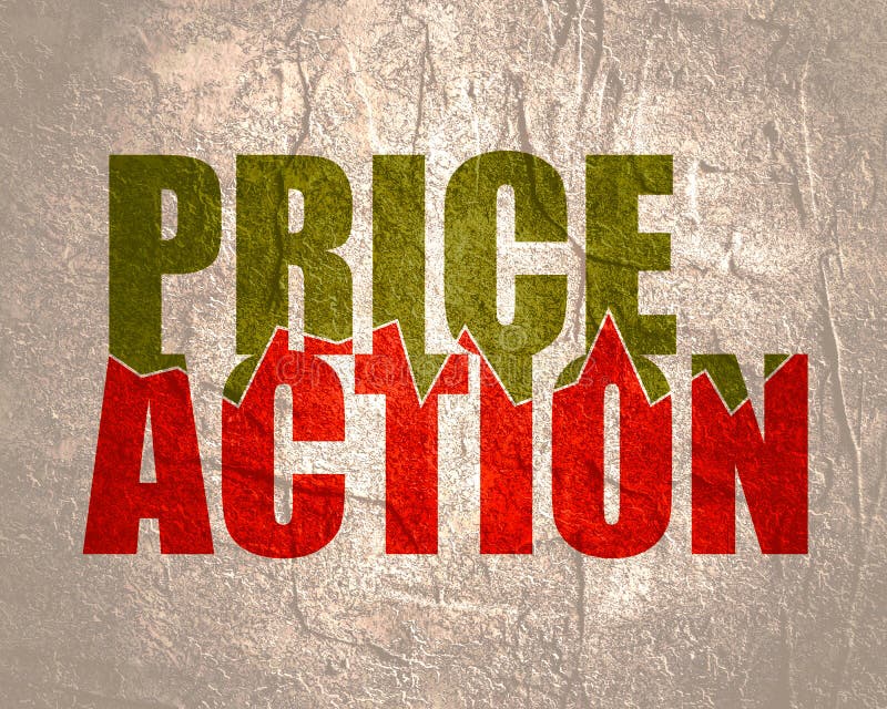Price action text stock illustration. Illustration of index - 152709455