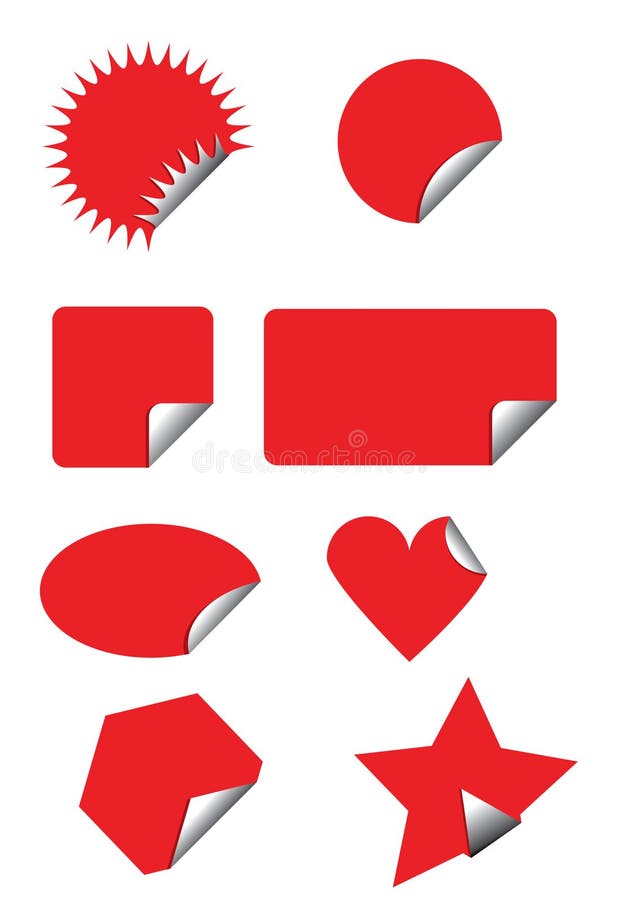 Price Badge and Sticker stock illustration. Illustration of glossy ...