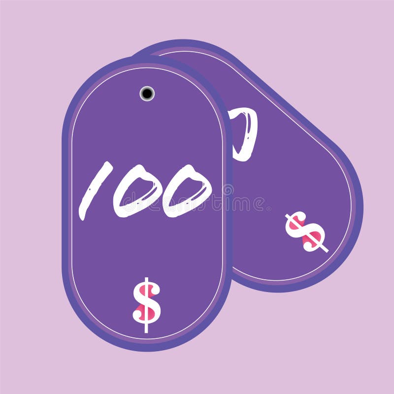 Price Button in New Trending Style Banner. Vector Illustration Stock ...
