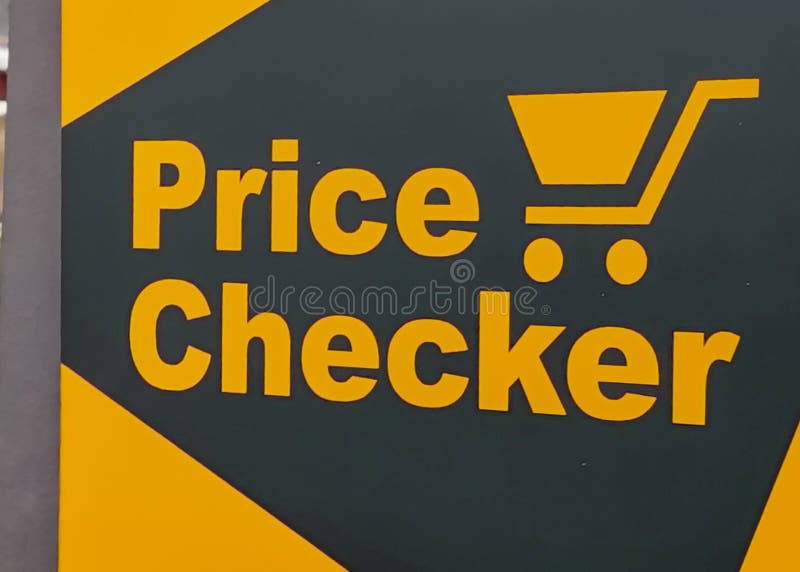 Price checker sign stock image. Image of price, sign - 187192005