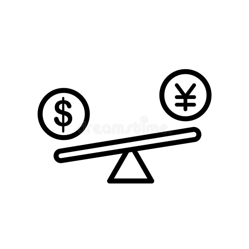 Price Comparison Icon Isolated on White Background Stock Vector ...