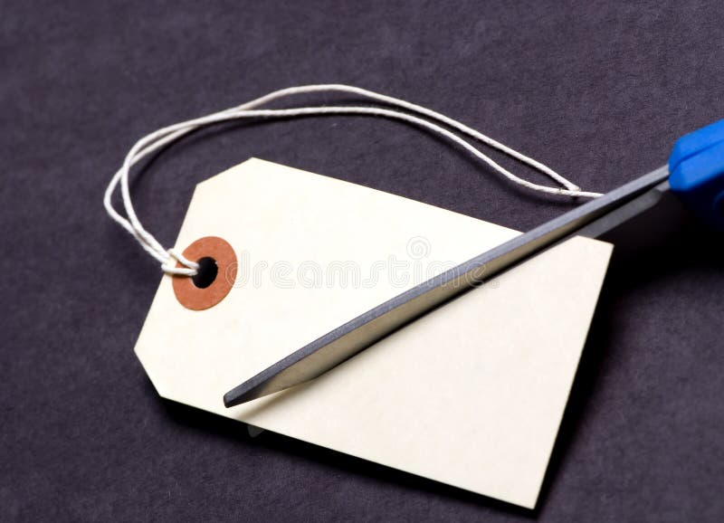 Price Cut 1 stock photo. Image of note, label, market - 1610154