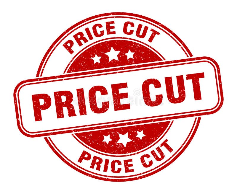 Price Cut Stamp. Price Cut Label. Round Grunge Sign Stock Vector ...