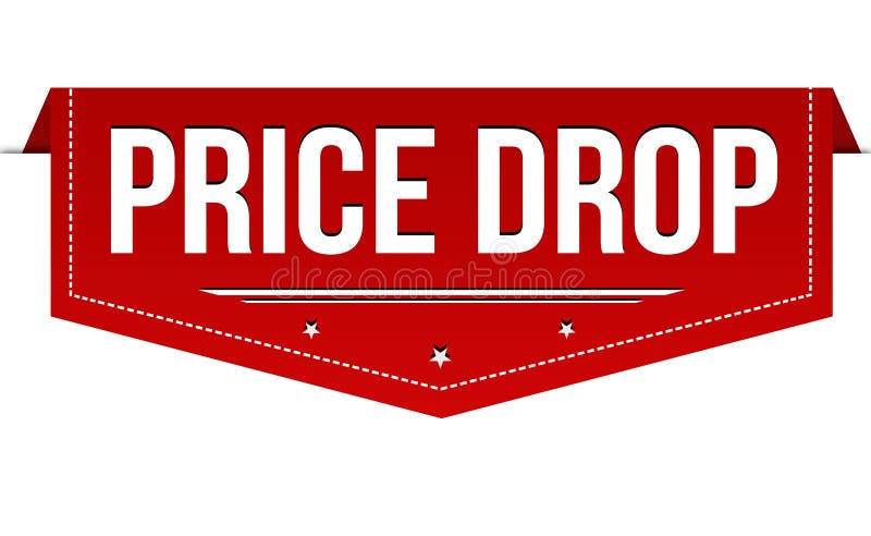 Price Drop stock illustration. Illustration of offer - 13156507