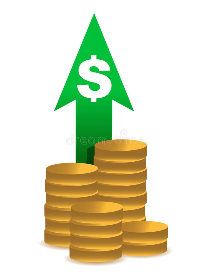 Price Increase Illustration Design Stock Illustration - Illustration of ...