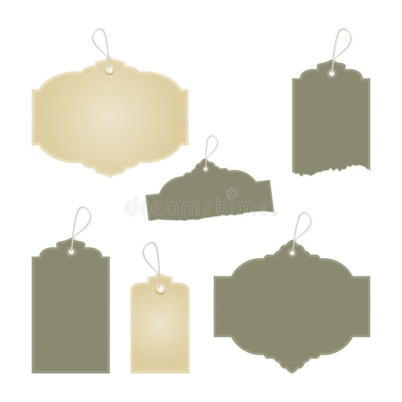 Price Label Tags stock illustration. Illustration of border - 17548867