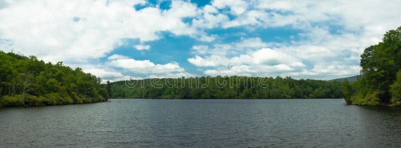 Price Lake stock image. Image of forest, clouds, travel - 82266157