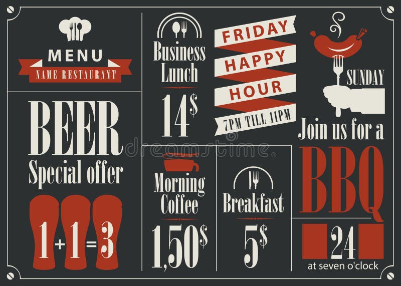 Restaurant Menu List With Price