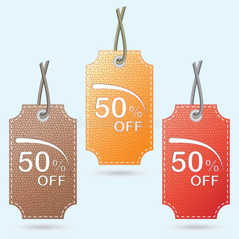 Price Lists, Tags for Discounts, Sales, Offers. Vector Stock Vector ...