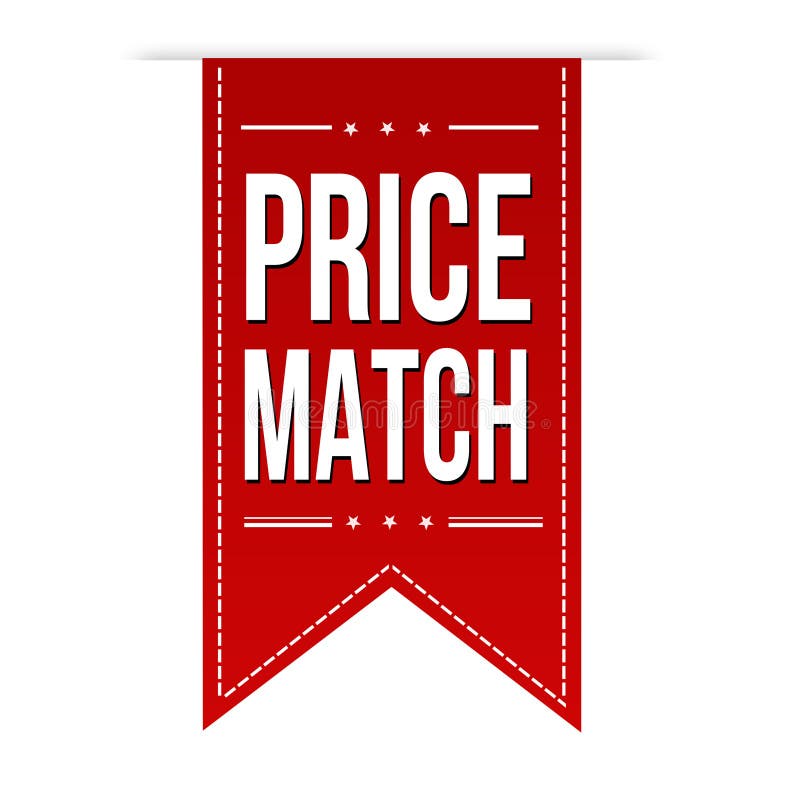 Price match banner design stock vector. Illustration of warranty ...