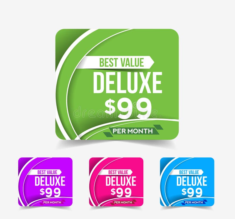 Price Menu Design Template stock vector. Illustration of advertisement ...