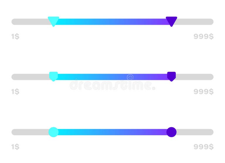 Price Range Filter. Price Range Scrollbar in Web Form, Online ...