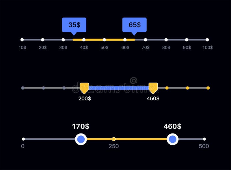 Range Scrollbar Stock Illustrations – 84 Range Scrollbar Stock ...