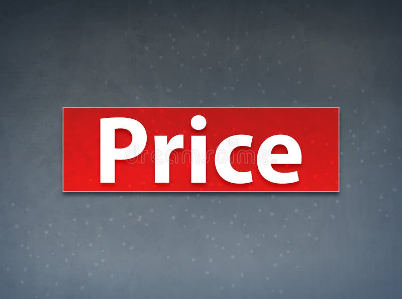 Price Red Banner Abstract Background Stock Illustration - Illustration ...