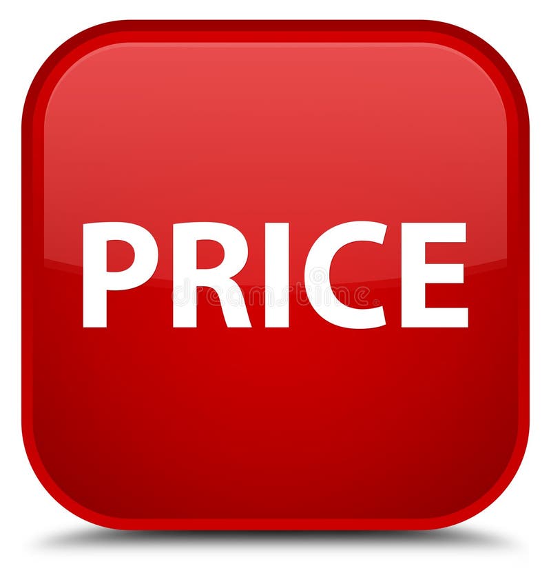 Price Special Red Square Button Stock Illustration - Illustration of ...