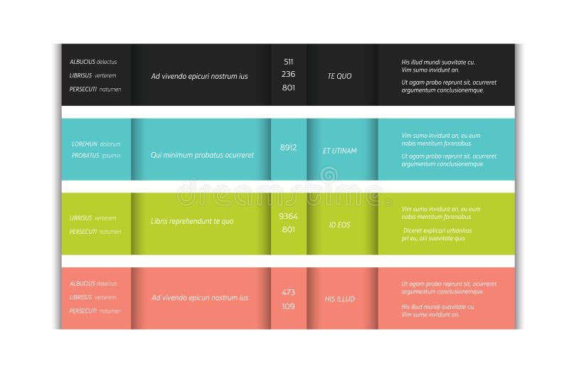 Price Table, Template, Pricing Banner, Chart. Infographics Element ...