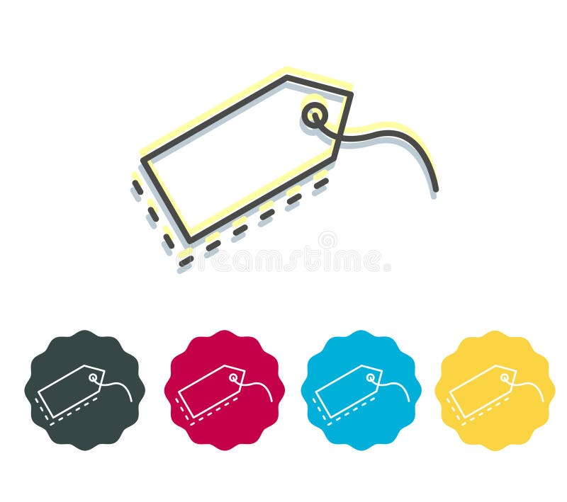 Price Tag - Icon stock illustration. Illustration of label - 391314087