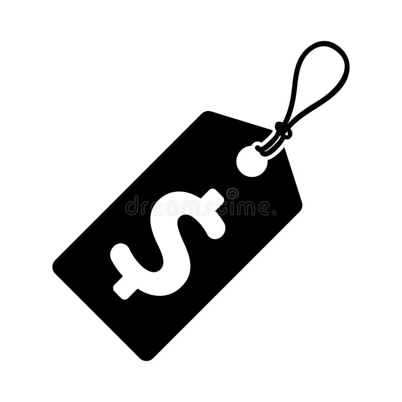 Price Tag Icon stock vector. Illustration of price, shopping - 358759920