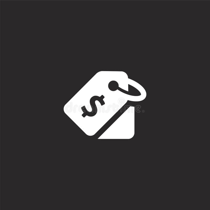 Price Tag Icon. Filled Price Tag Icon for Website Design and Mobile ...