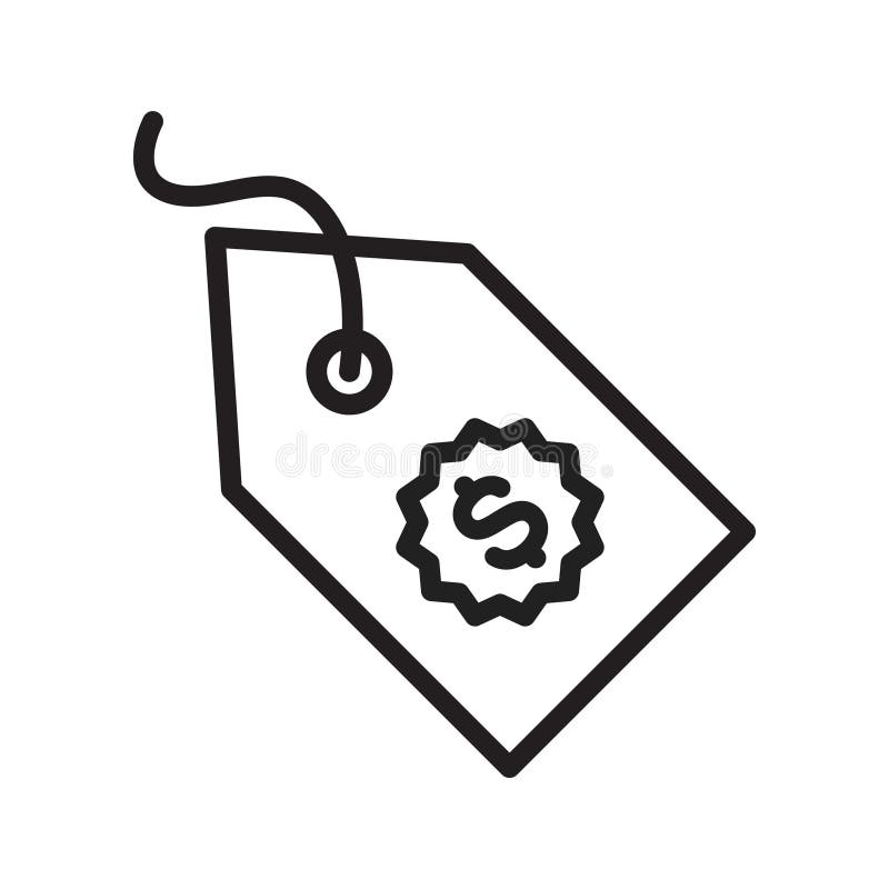 Price Tag Icon Vector Image. Suitable for Mobile Apps, Web Apps and ...