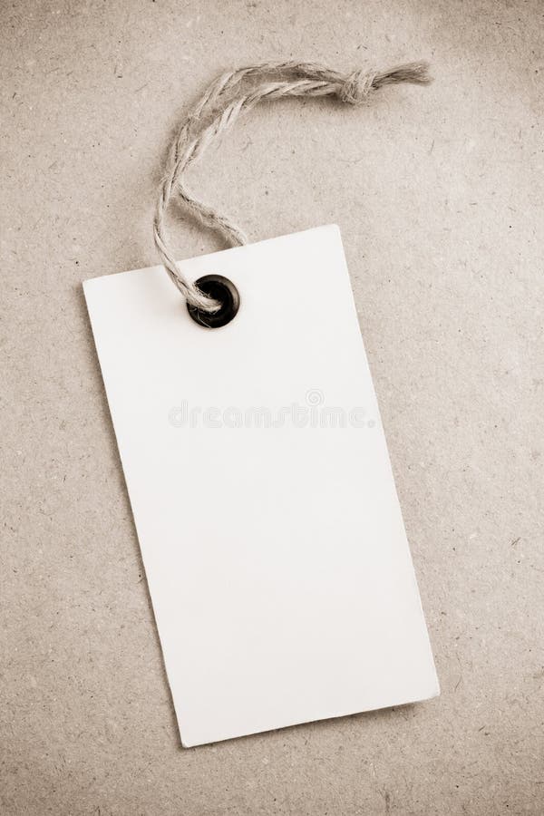 Price Tag Label at Paper Texture Stock Image - Image of crumpled ...