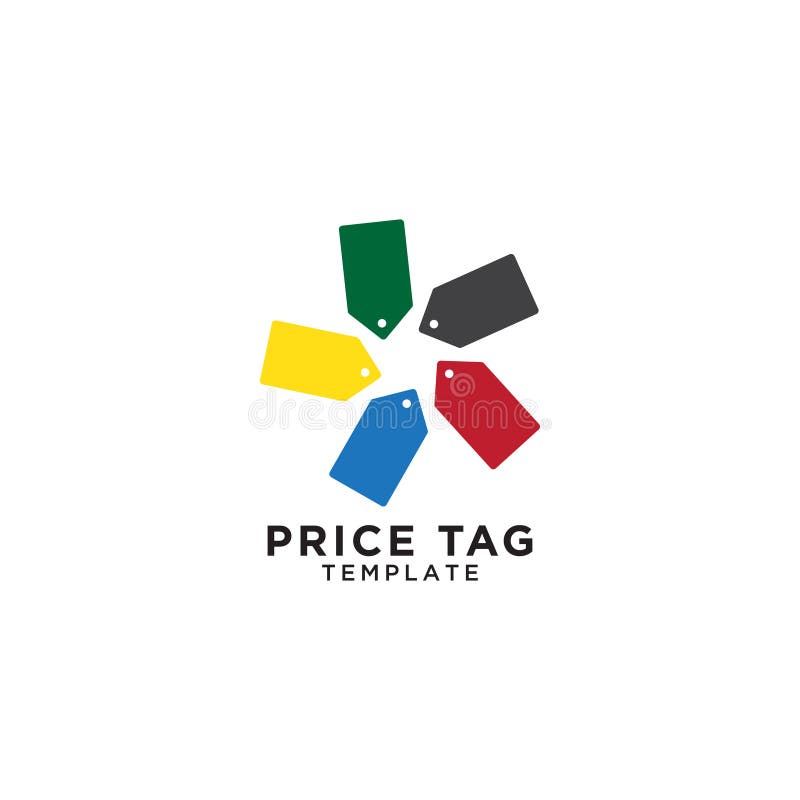 Price tag logo template stock vector. Illustration of retail - 120622644