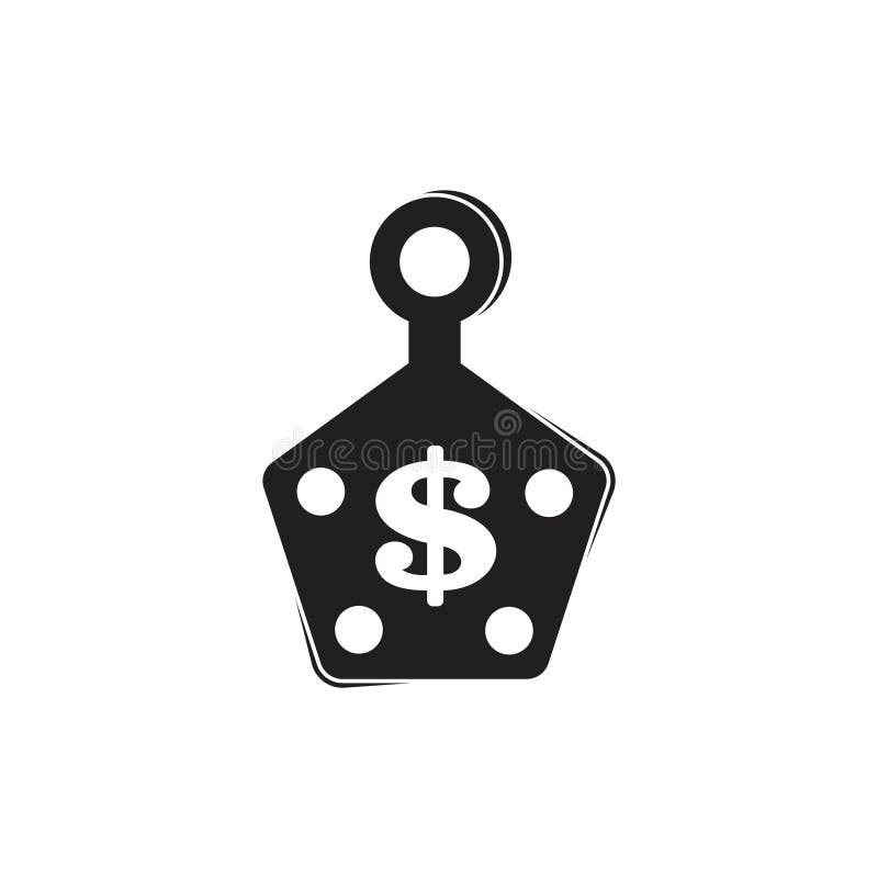 Price Tag Money Dollar Symbol Vector Stock Vector - Illustration of ...