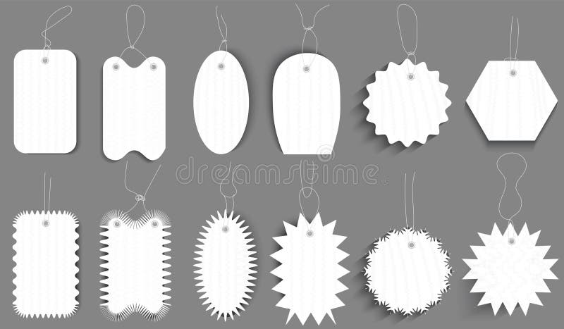 Price Tag Vector Set. Price Tag Isolated on White Background. Price Tag ...