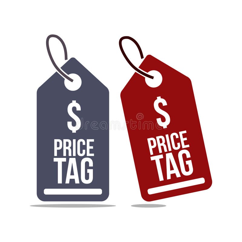 Price Tag Vector Template Design Illustration Stock Vector ...