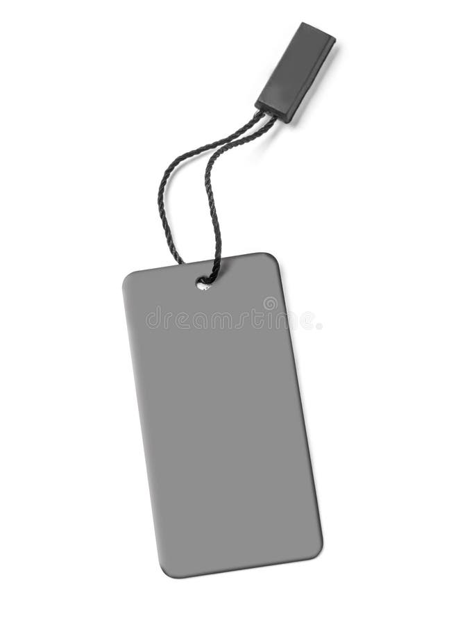 Price tag on white stock photo. Image of label, paper - 111045814