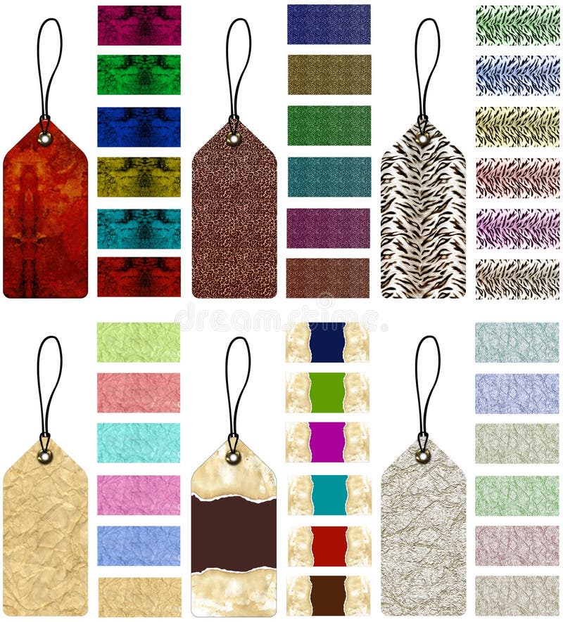 Big Set of Price Tags and Stickers Stock Vector - Illustration of ...