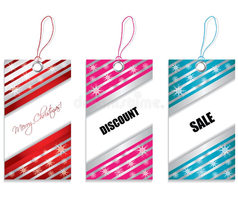 Price tags stock vector. Illustration of cheerful, blue - 17342068