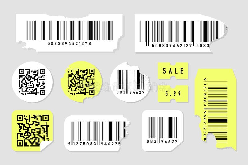 Torn Paper Barcode Stock Illustrations – 35 Torn Paper Barcode Stock ...