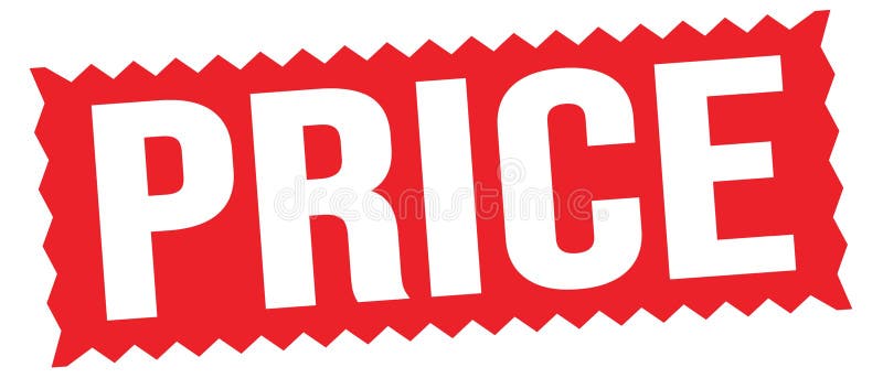 PRICE Text Written on Red Stamp Sign Stock Illustration - Illustration ...