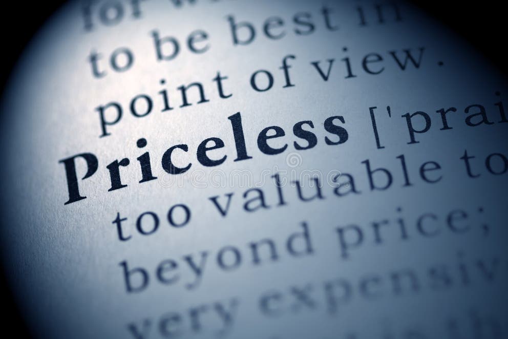 Priceless stock photo. Image of printing, page, definition - 38585720