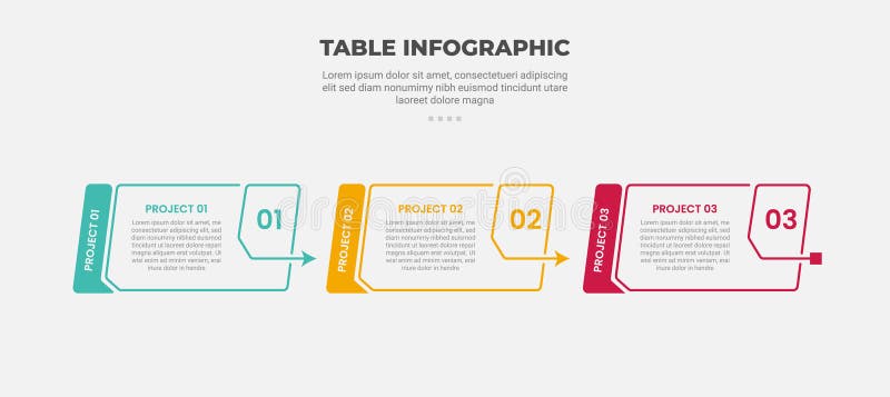 Infographic Horizontal Table Stock Illustrations – 1,045 Infographic ...