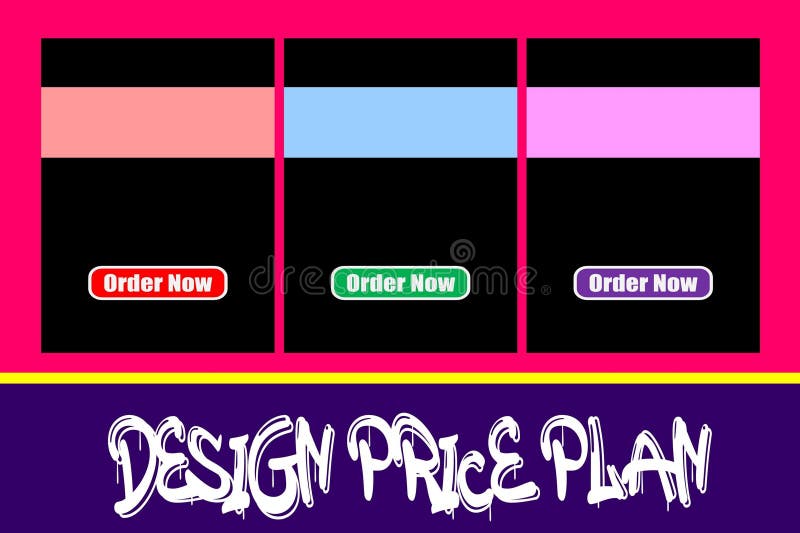 Subscription Plans and Pricing Table Template Design Stock Illustration ... Subscription Plans and Pricing Table Template Design Stock Illustration ...