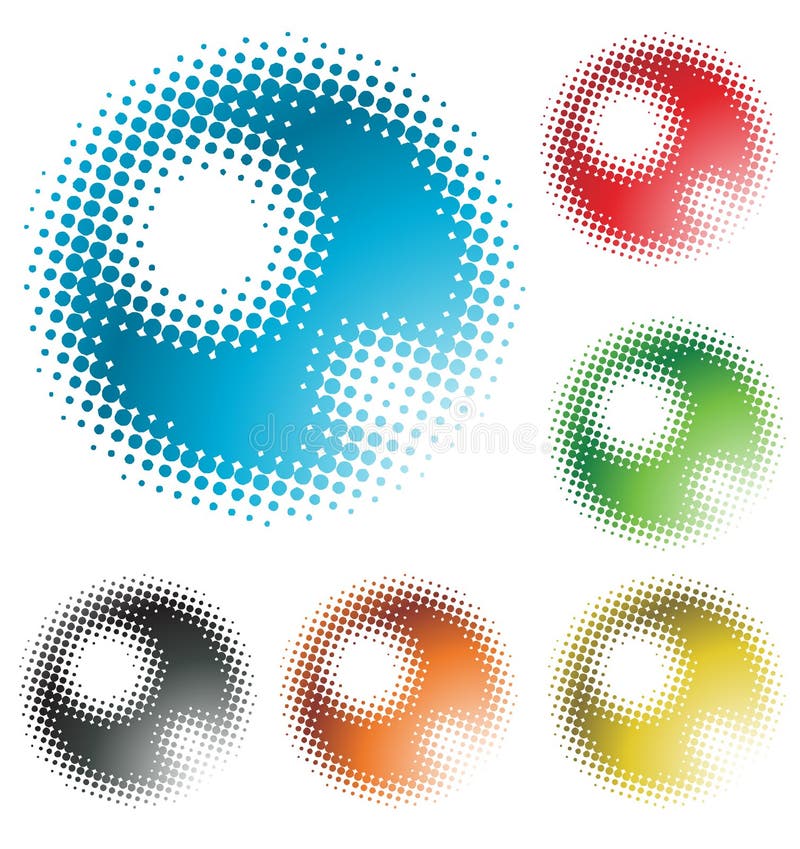 Prickig ko stock illustrationer. Illustration av horn - 30535294