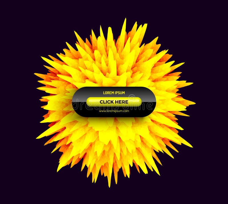 Exploding Ball Could Represent New Beginnings or Ideas Stock ...