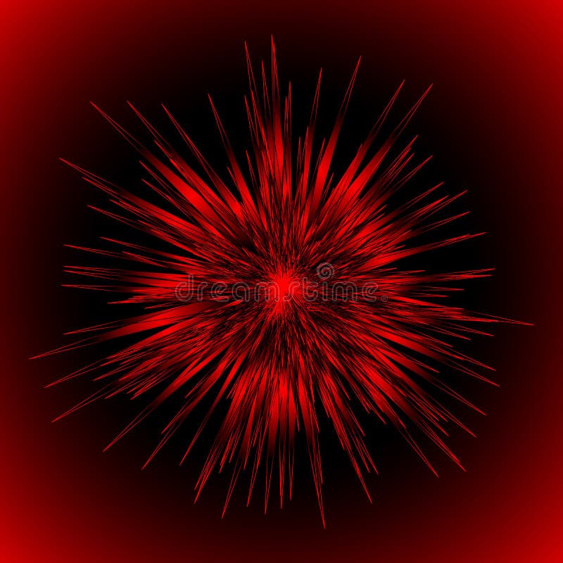 Prickly Ball for Design Project - Vector Illustration Stock Vector ...