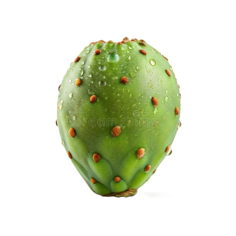 Prickly Pear on a White Background Stock Illustration - Illustration of ...