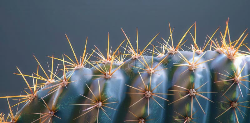 Prickly Perfection. Cactus Spines Showcase Their Sharp and Textured ...