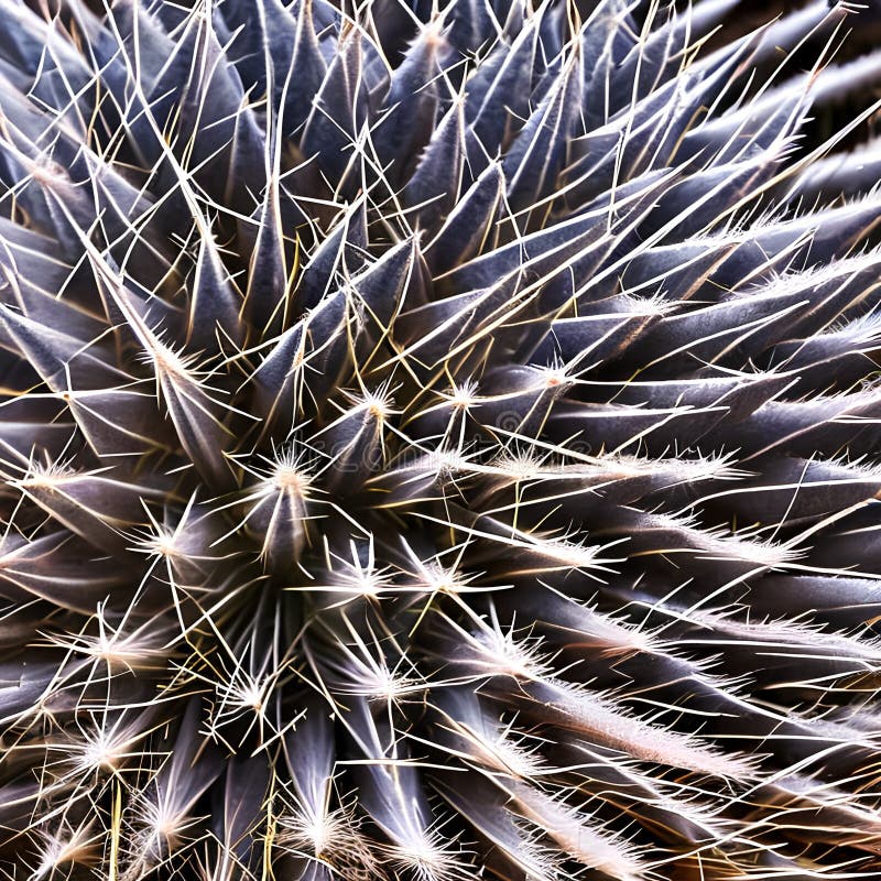A Prickly and Rough Texture with Cactus Needles and Thorny Bushes2 ...