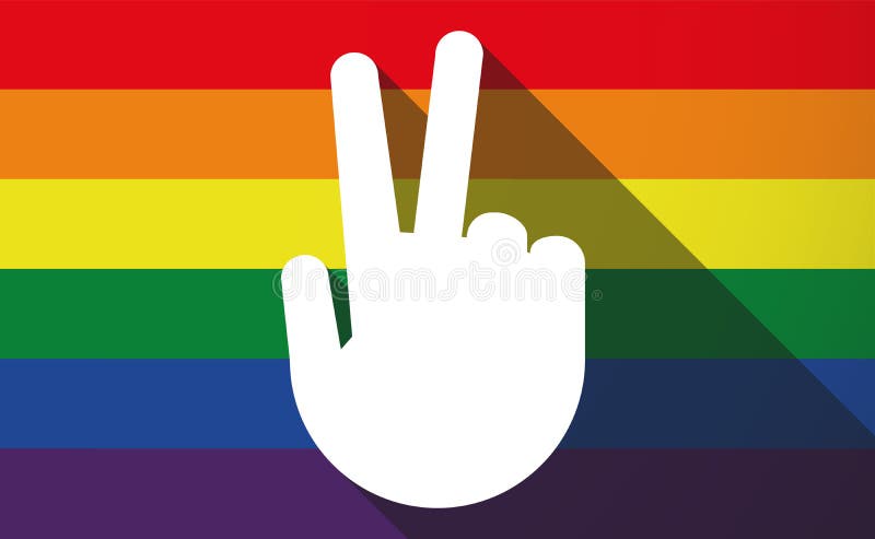 Pride Flag gai illustration stock. Illustration du couleurs - 45449676