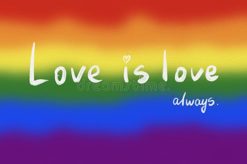 Pride Month Celebration Gay Couple Lesbian Lgbtq Gender Gradient Shape